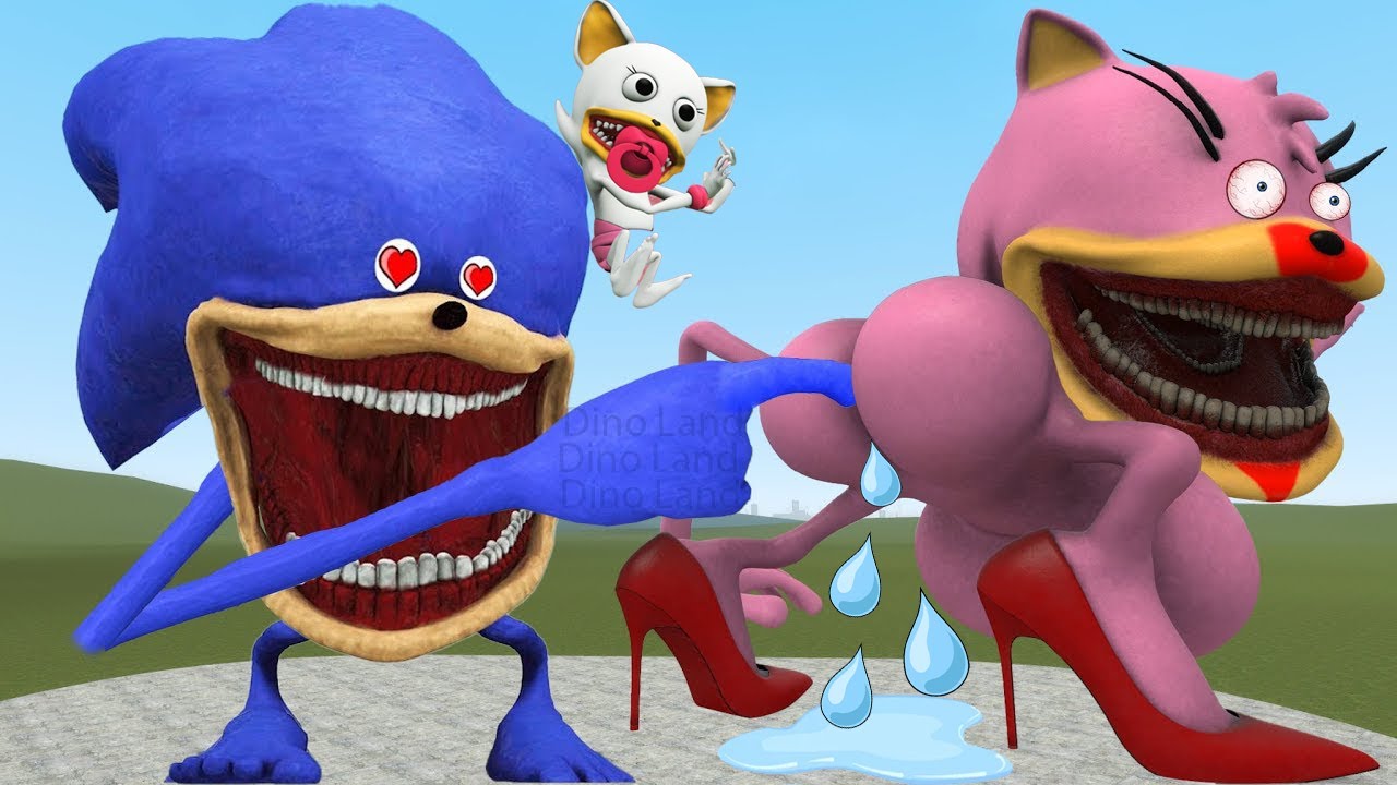 New Shin Sonic Tapes Love Story Bad Ending vs Happy Ending Sonic Tapes Love Story in Garry's Mod ...