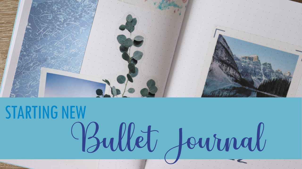 Starting New BuJo - Basic Setup 📒 / Začíname nový Bullet Journal ...