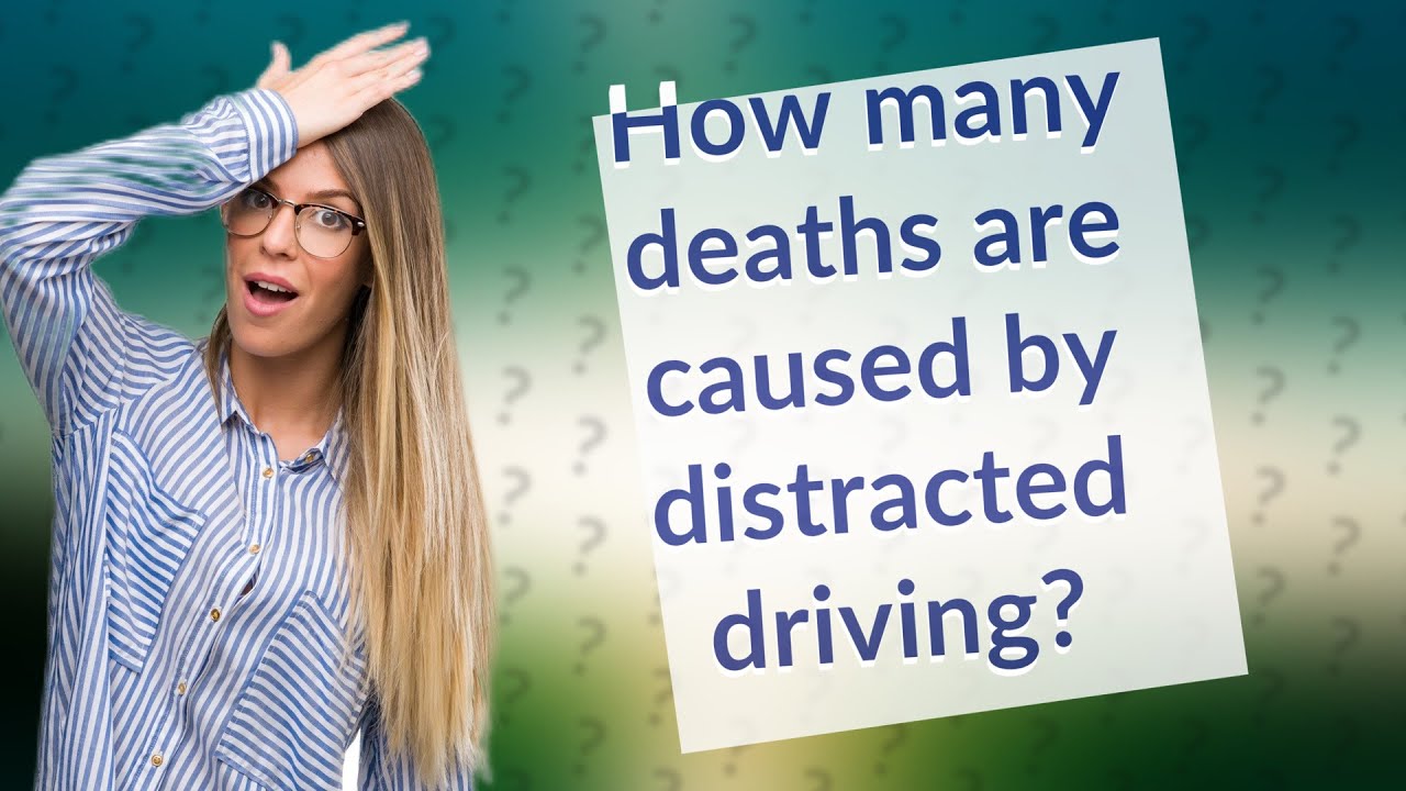 How many deaths are caused by distracted driving? - YouTube