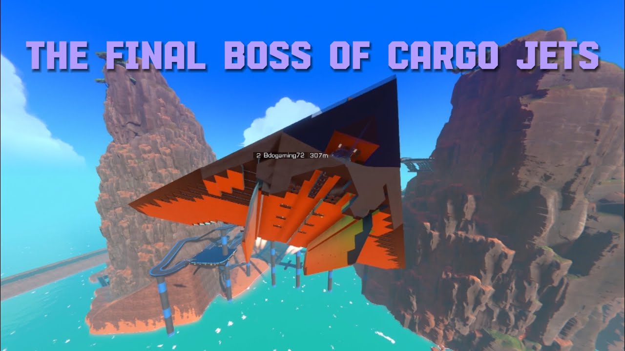 The Largest Cargo Jet in Trailmakers - YouTube