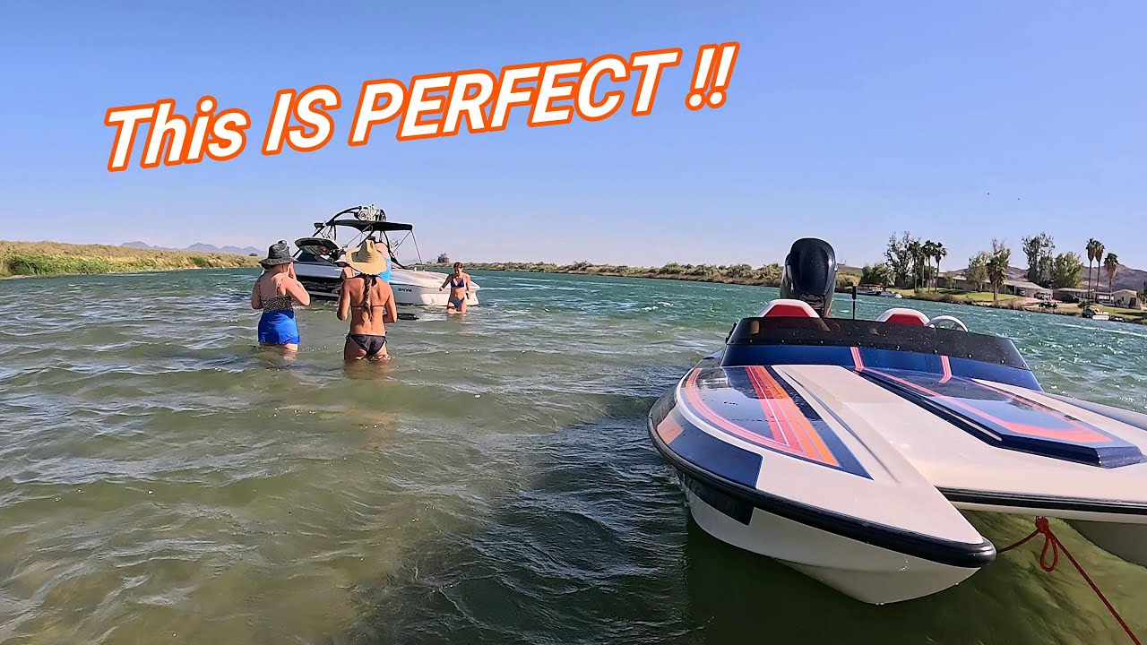 The PERFECT River Boat!? FLYING On Water - 21' Eliminator Daytona 300HP ...