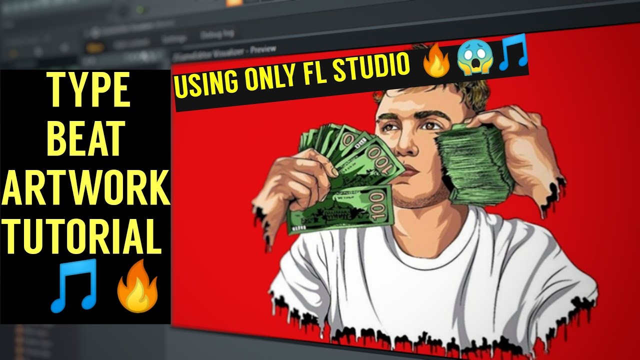 How To EASILY Make A Type Beat Visualizer Video For YouTube (Using Only ...