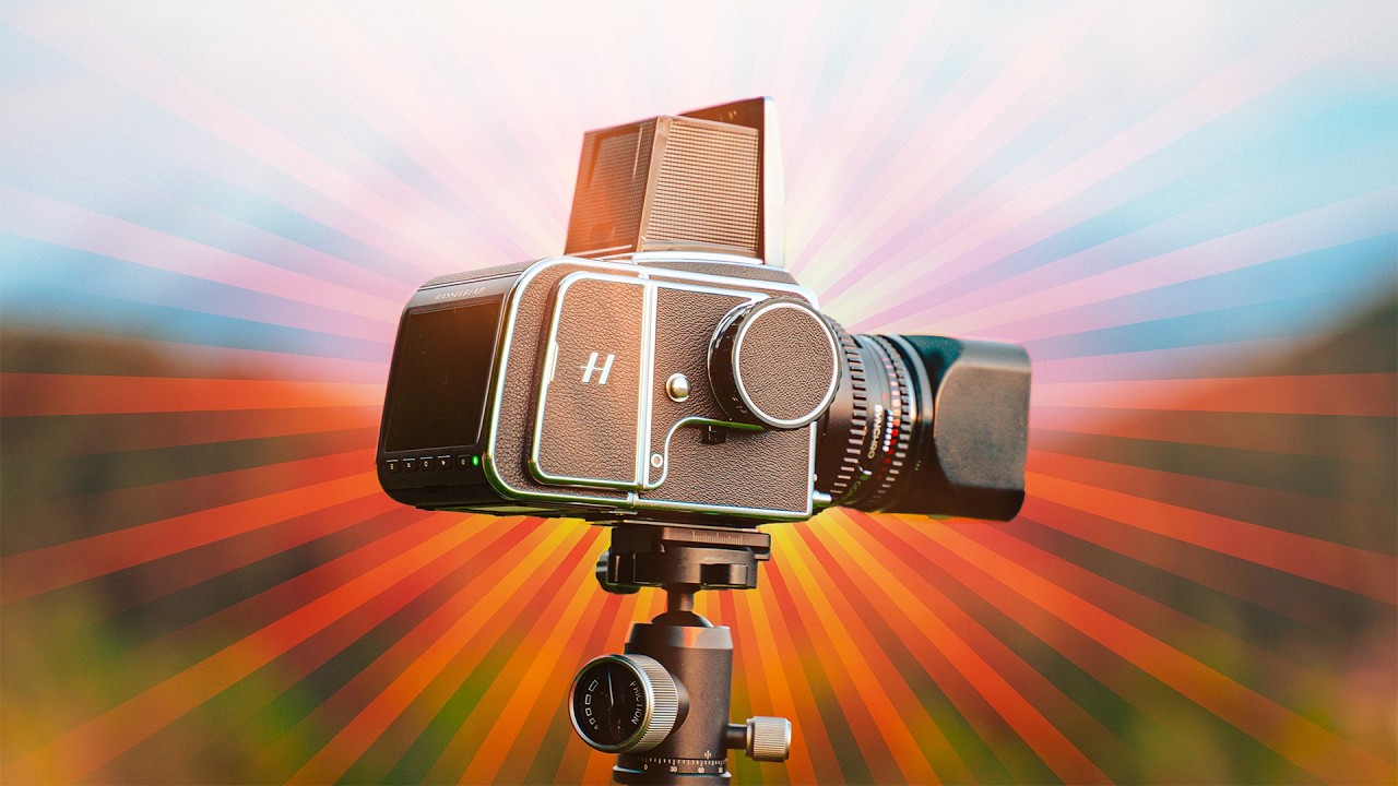This Film Camera Takes Unlimited Digital Photos | Hasselblad 500C/M + 907X/CFV 100C