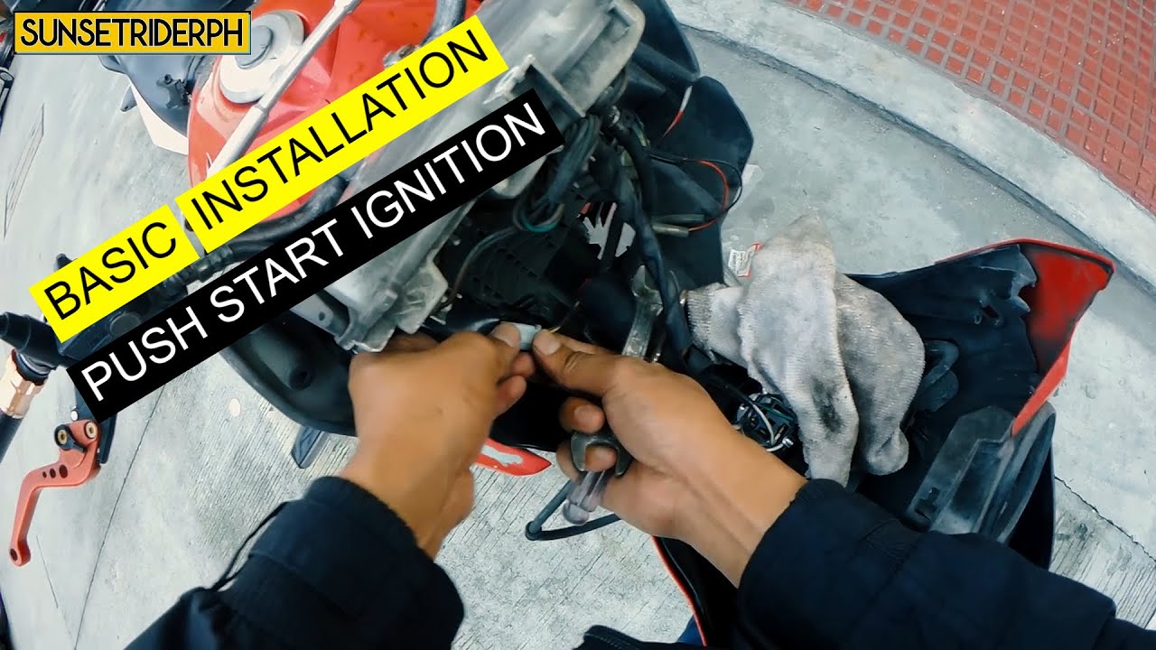 PAANO ANG PAG-INSTALL NG PUSH START IGNITION - YouTube