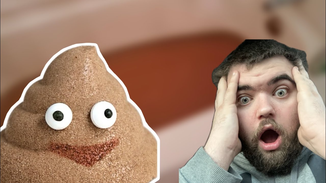 POOP BATH BOMB!!!!!!!!!! *DISGUSTING* - YouTube