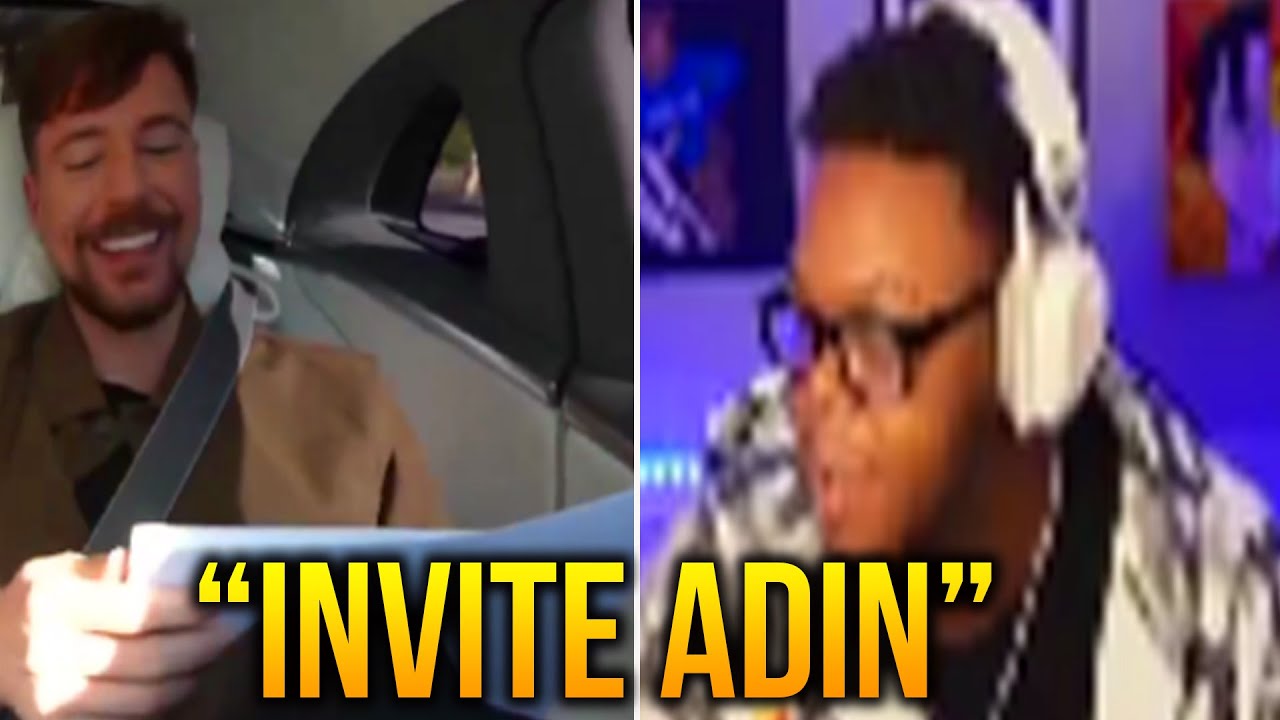 Mr Beast BANS Adin Ross FOR LIFE From Attending Events - YouTube
