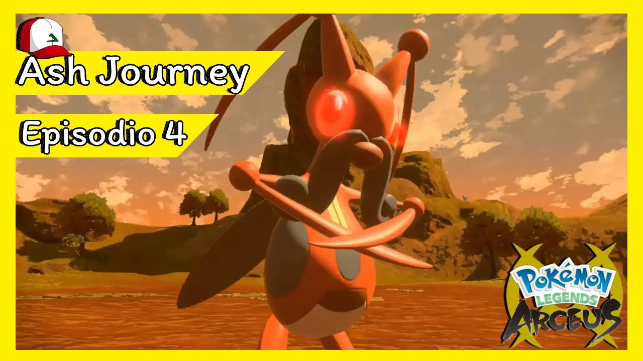 Pokemon Legends Arceus Ash Journey Episodio 4 - YouTube