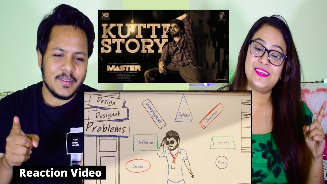 Master - Kutti Story Lyric REACTION | Thalapathy Vijay | Anirudh ...