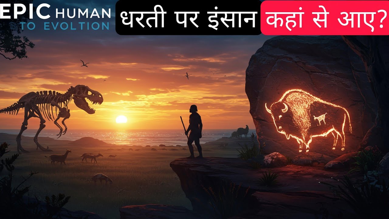 इंसान धरती पर कैसे आए? The Epic Journey of Human Evolution (Full ...