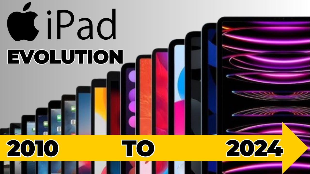 Evolution of Apple iPad (2010 - 24) - YouTube