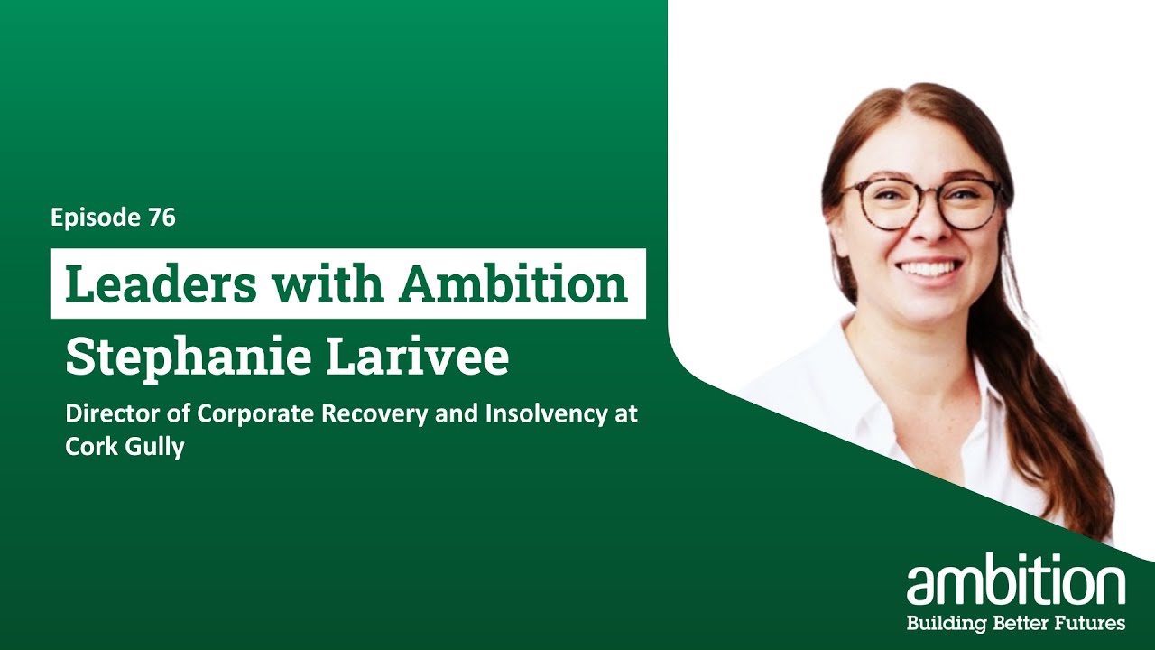 Stephanie Larivee- Director of Corporate Recovery and Insolvency at ...