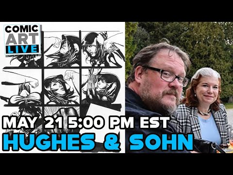 Comic Art LIVE Spring 2022 Panel - Adam Hughes & Allison Sohn - YouTube