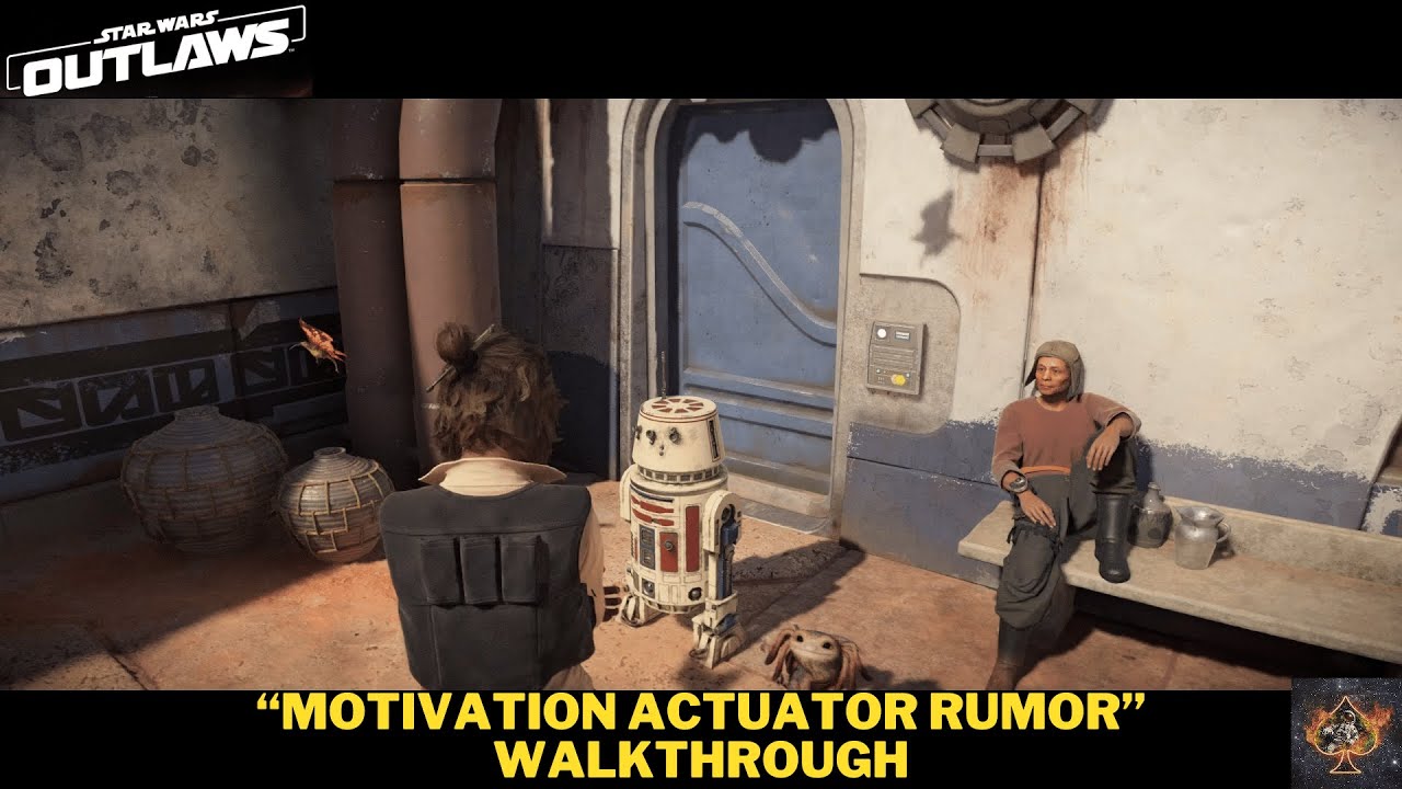Star Wars Outlaws - Motivation Actuator Rumor Walkthrough - YouTube