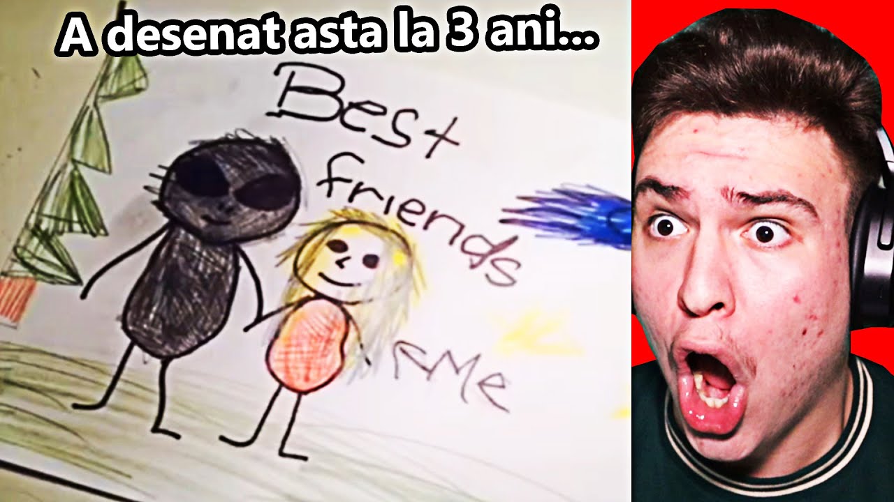 CELE MAI CREEPY DESENE FĂCUTE DE COPII MICI ÎN 2023 !! *șocant* - YouTube