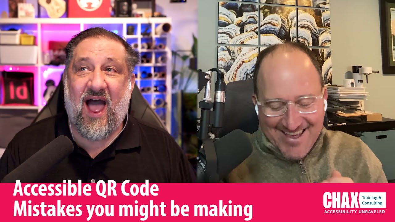 Accessible QR Code Structure Revealed - YouTube