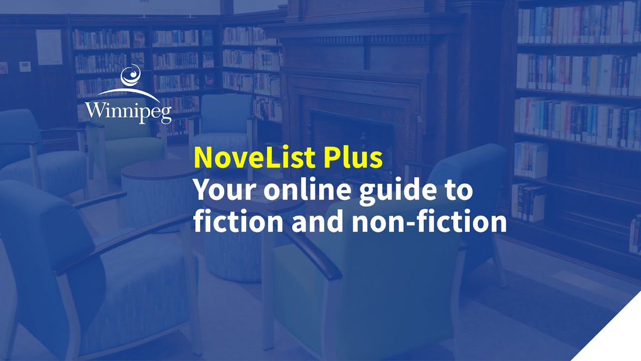 Novelist Plus: Your Online Guide to Fiction and Non-Fiction - YouTube