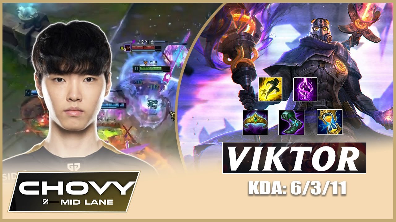 Chovy - Proview Viktor vs Ryze KDA: 6/3/11 - Lol Pro Replays - YouTube