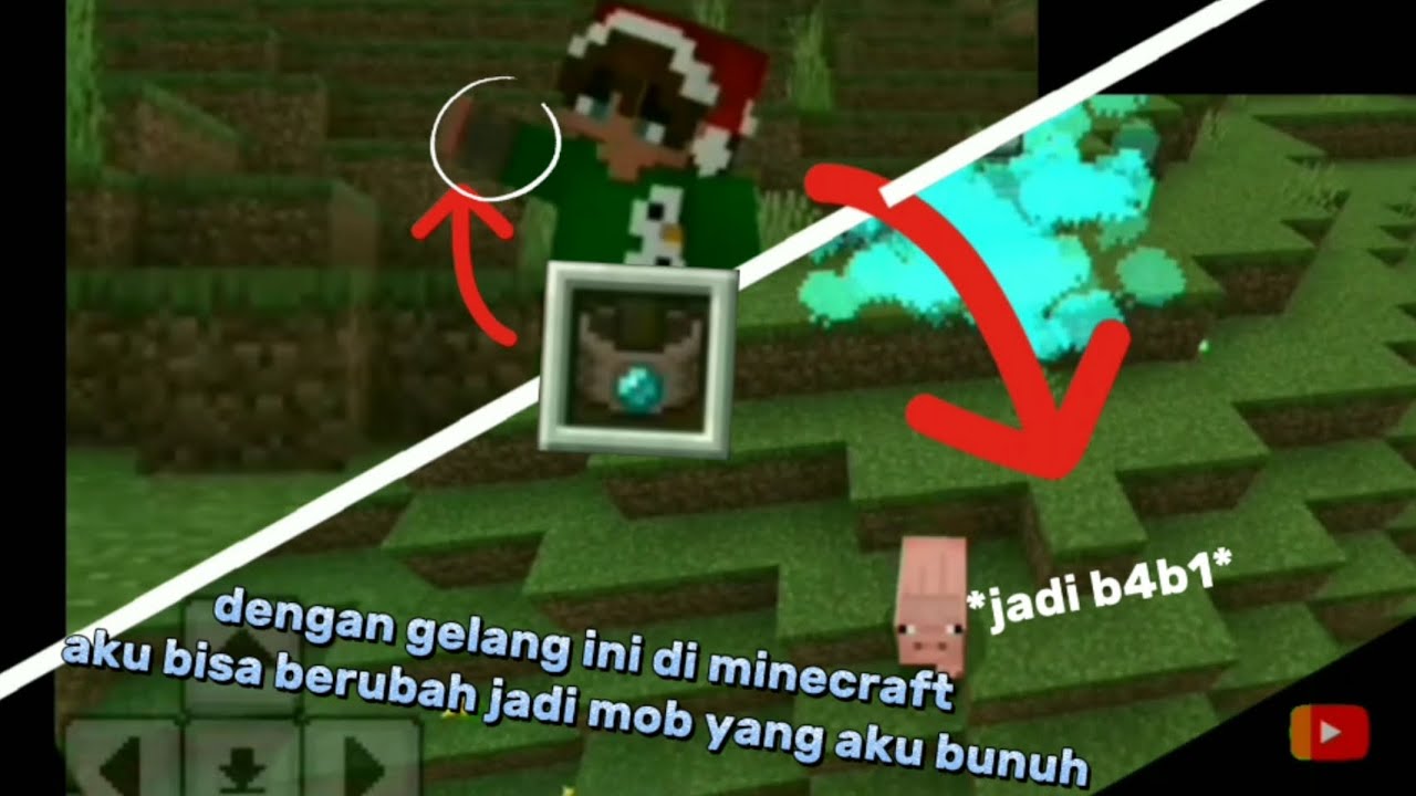 minecraft tapi aku bisa jadi mob yang aku bunuh -part-1 - YouTube