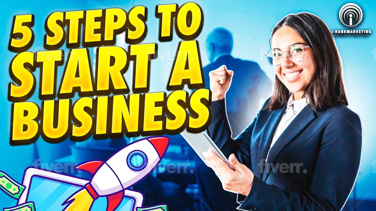 5 Steps Start a business tips | How to start a Business | i ...