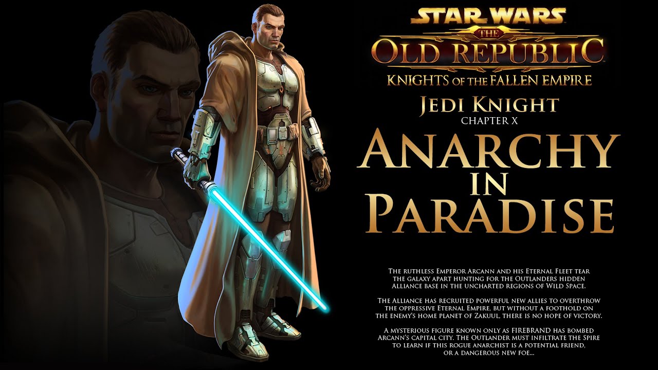 SWTOR Knights of the Fallen Empire: Chapter 10 - Anarchy in Paradise ...