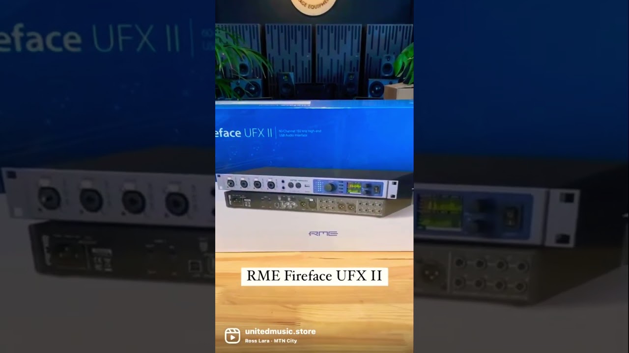 RME Fireface UFX II #rme #firefaceufxii #firefaceufx2 #ufxii #ufx2 # ...