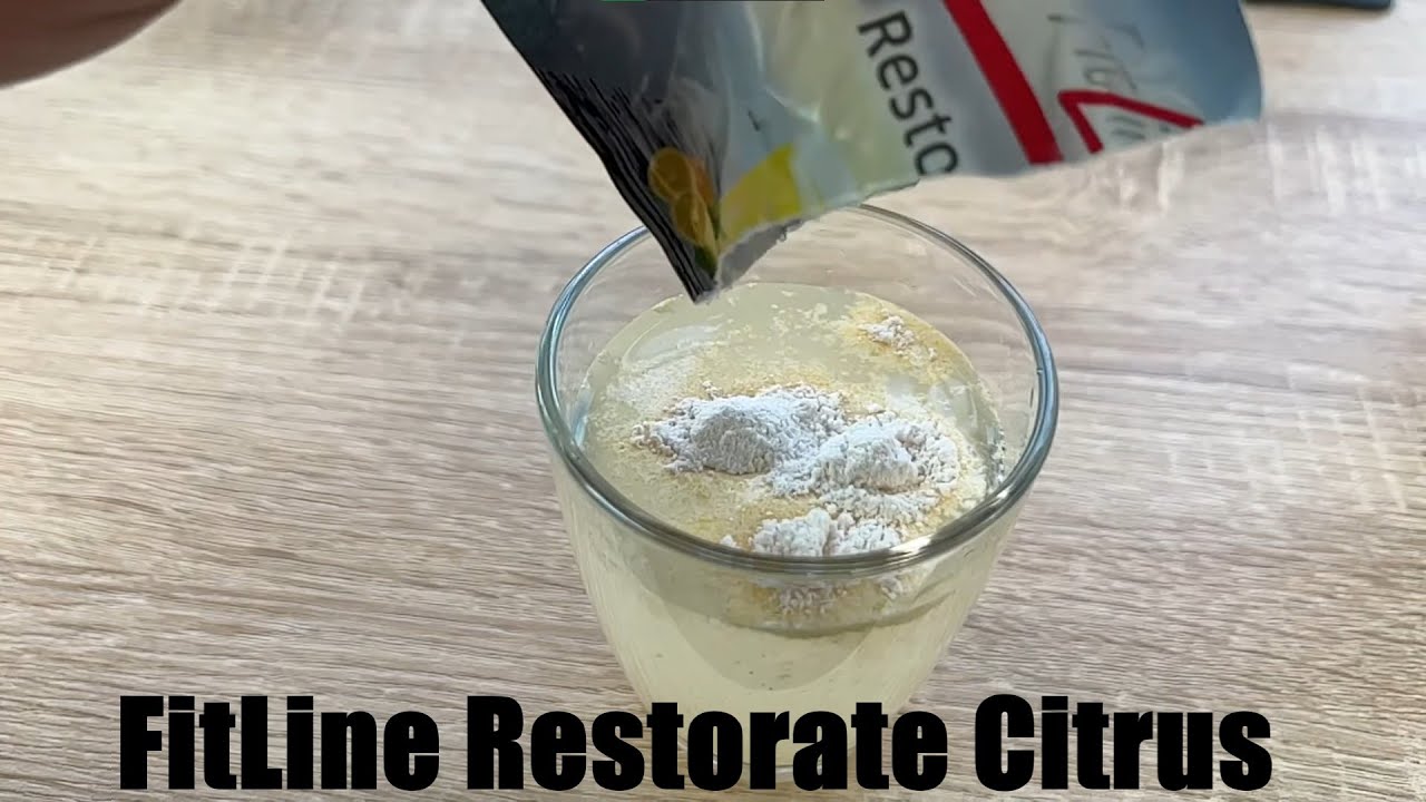 FitLine Restorate Citrus (200 g / 30 Beutel) | Reich an Mineralstoffen ...
