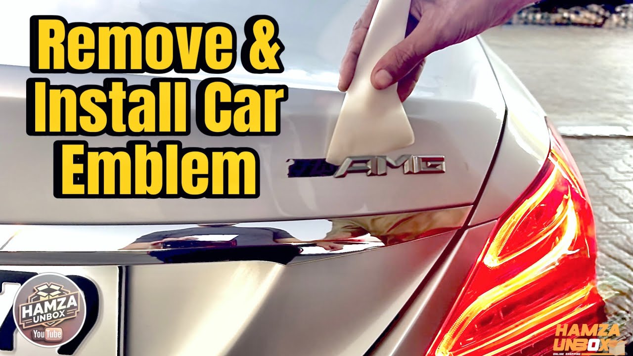 How to Remove & Install Car Emblem (DIY Guide) - YouTube
