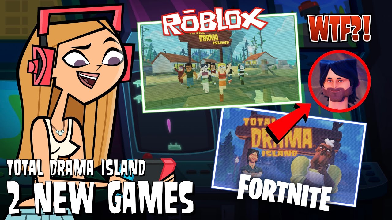NEW TOTAL DRAMA GAMES ARE COMING TO ROBLOX AND FORTNITE! - YouTube