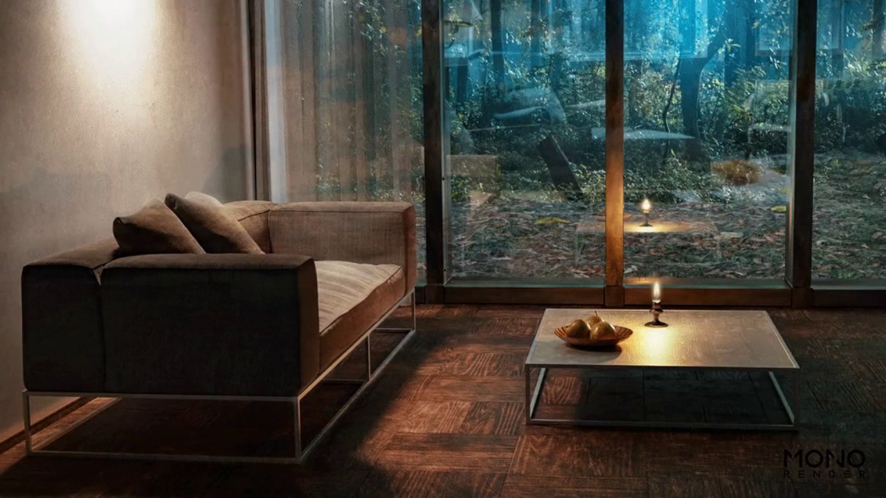 Blender Tutorial - Simple living room assembly scene - YouTube