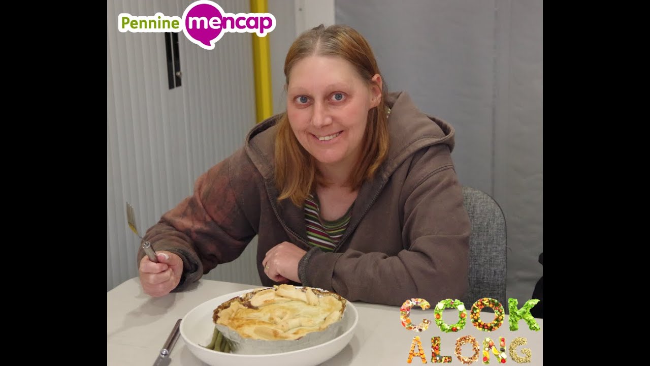Pennine Mencap Meat and Potato Pie Recipe Cards - YouTube