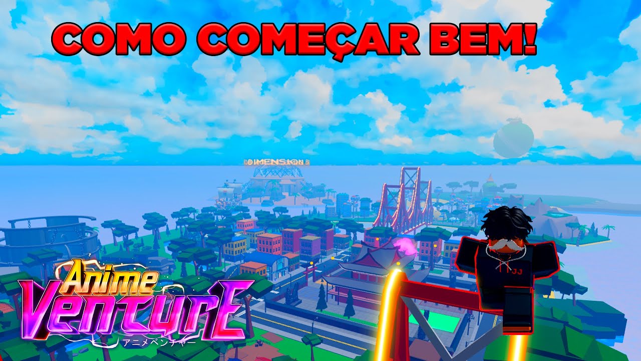 COMO COMEÇAR BEM NO ANIME VENTURE!-roblox - YouTube