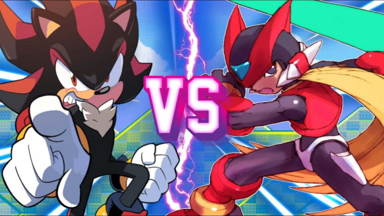 Shadow vs Zero I Sprite Battle - YouTube