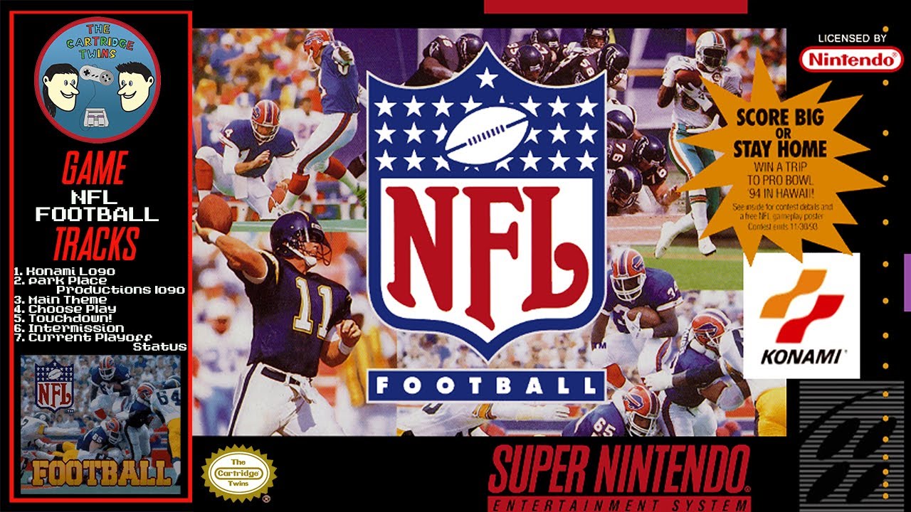 NFL Football - FULL SNES OST - YouTube