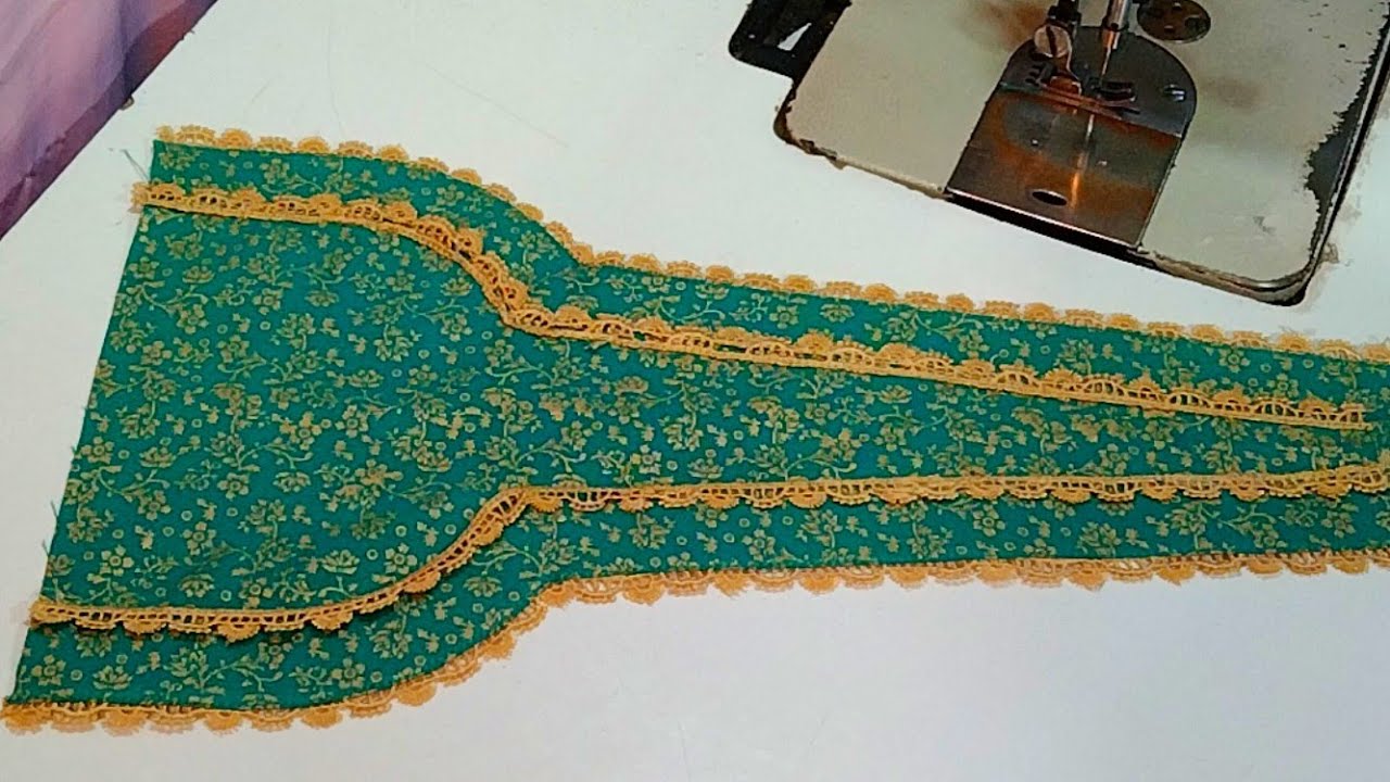 Neck design cutting and stitching|| V Gala design 2025|| winter neck ...