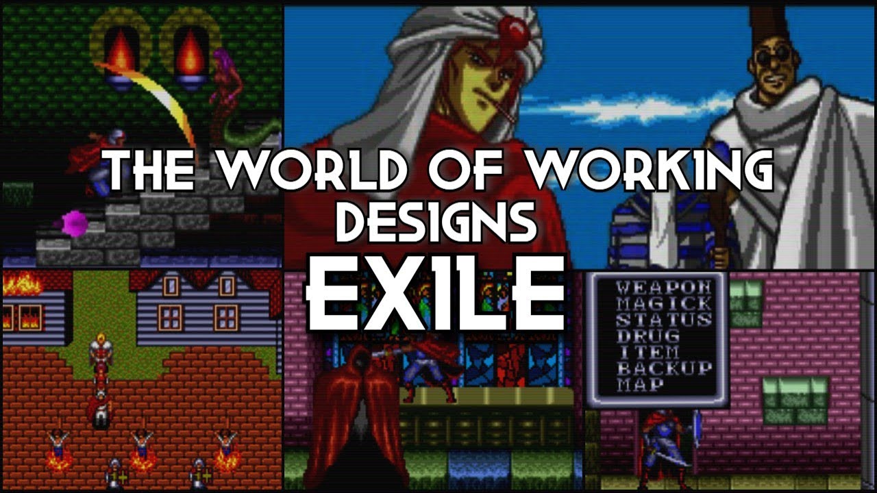 The World of Working Designs: Exile - YouTube