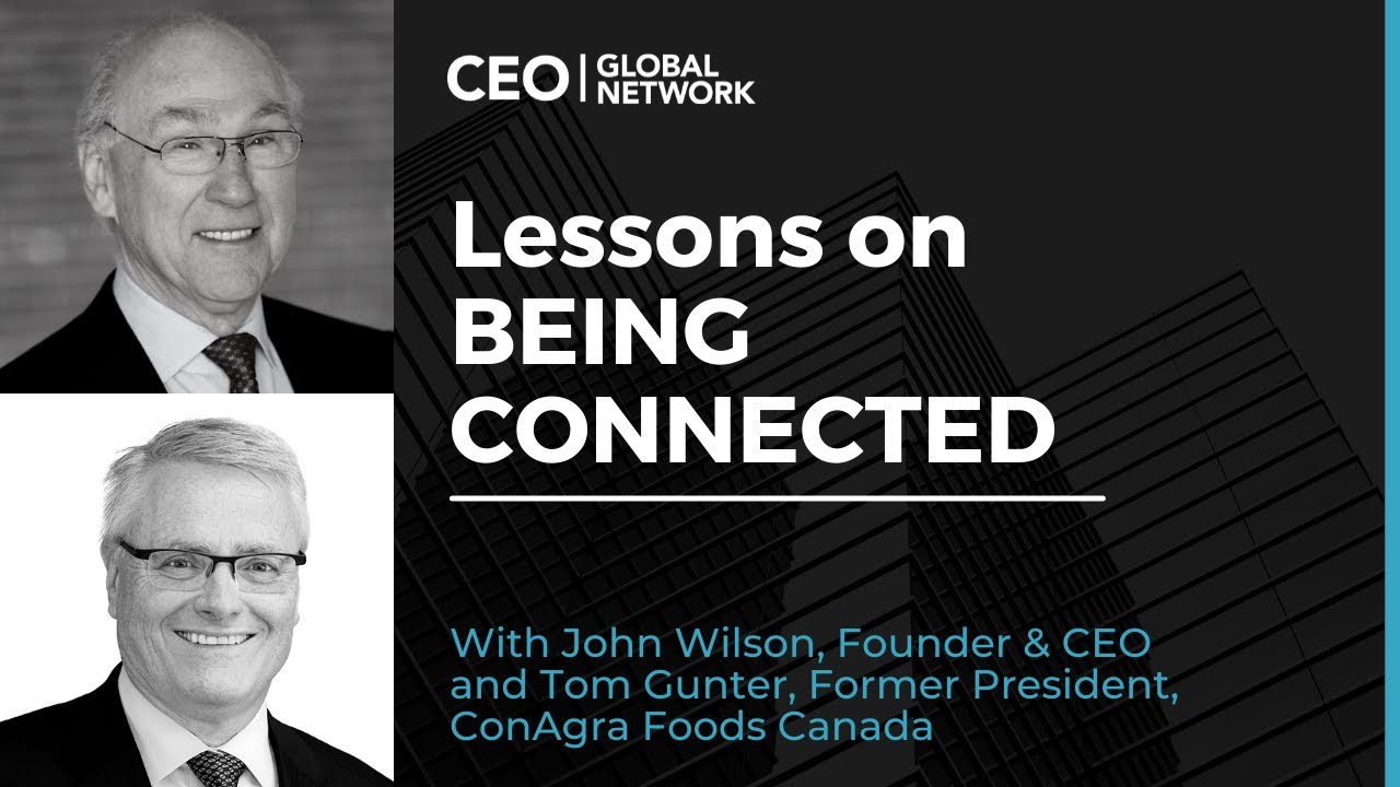 Lessons on Being Connected with Tom Gunter - YouTube