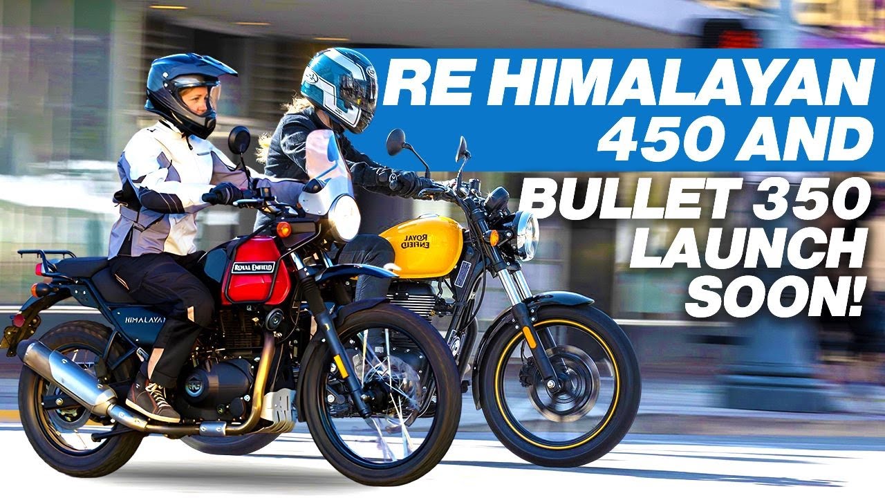 Is New RE Himalayan 450 and Bullet 350 Launching Soon? - YouTube