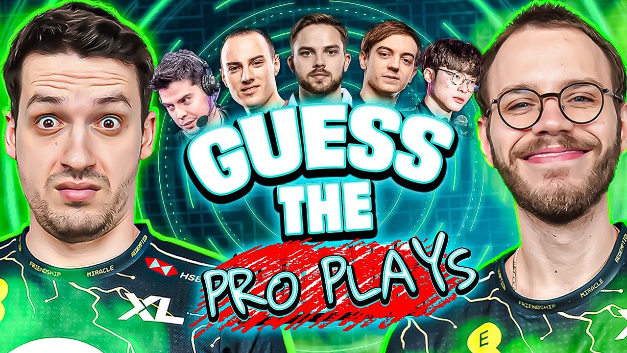 Pro Players Try To Guess League Pro Plays - YouTube
