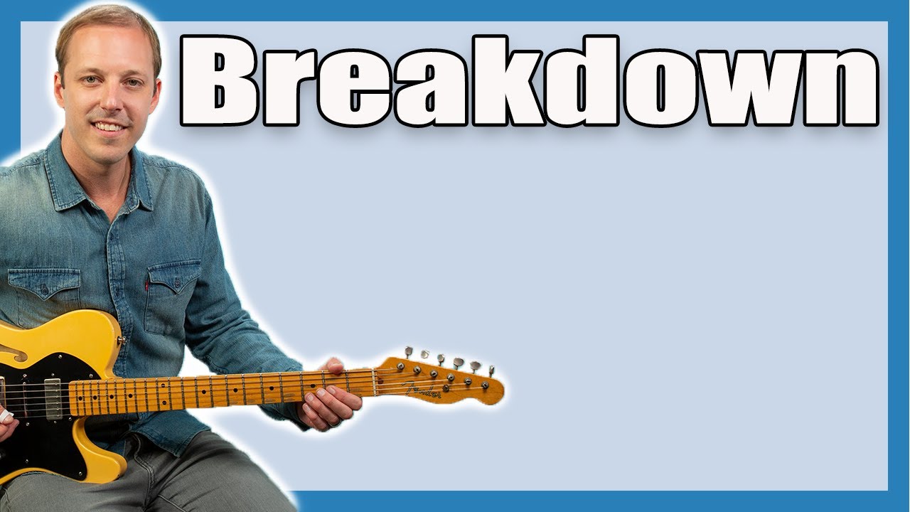 Fast & Easy Breakdown Guitar Lesson To Sound Just Like The Record (Tom ...