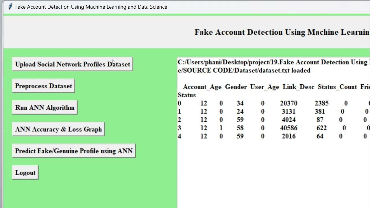 FAKE ACCOUNT DETECTION WITH MACHINE LEARRNING AND DATA SCIENCE - YouTube