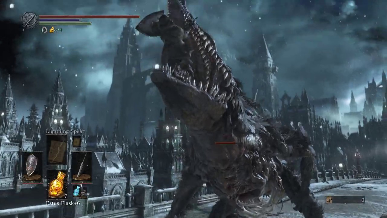 First Sulyvahn's Beast in Irithyll of the Boreal Valley - YouTube