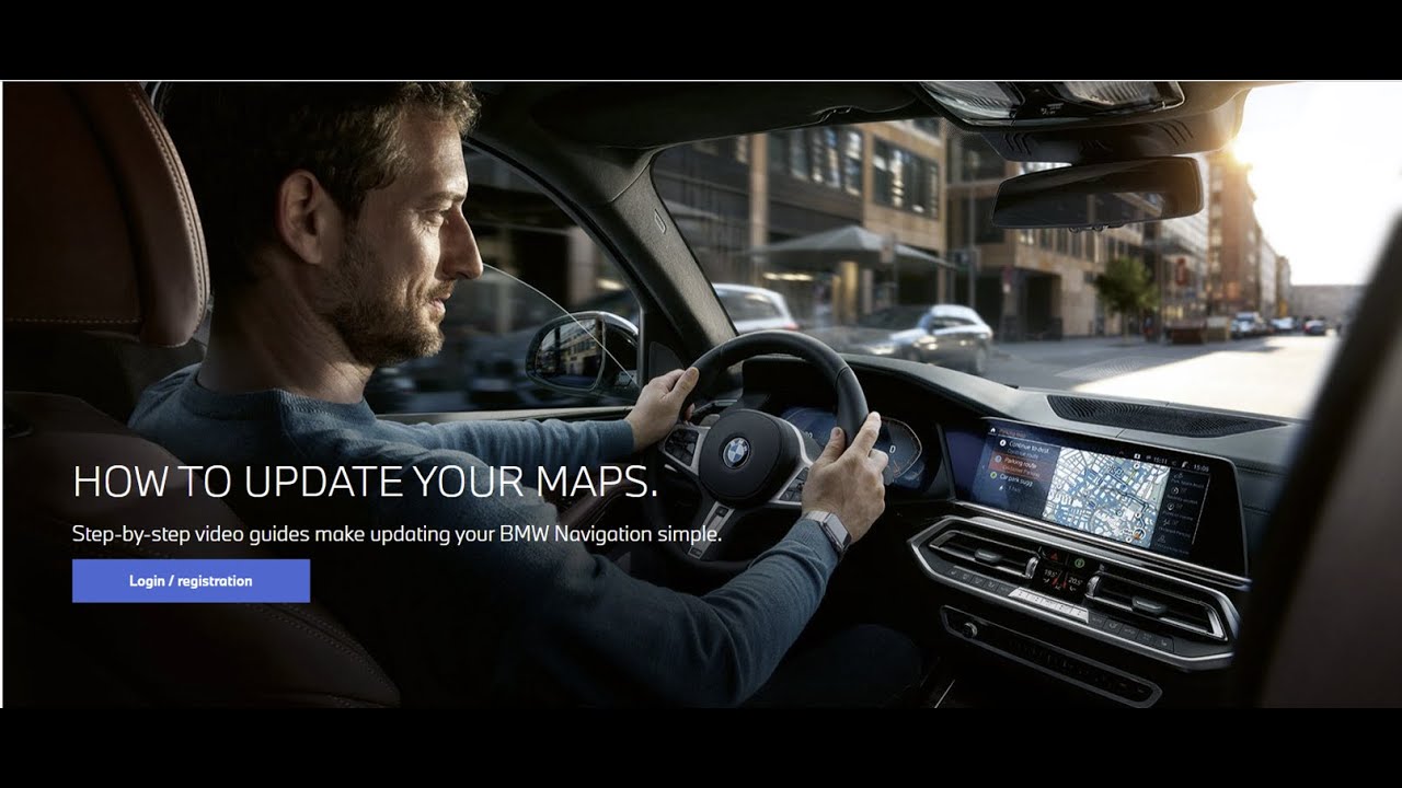 BMW i3 Map Update - YouTube