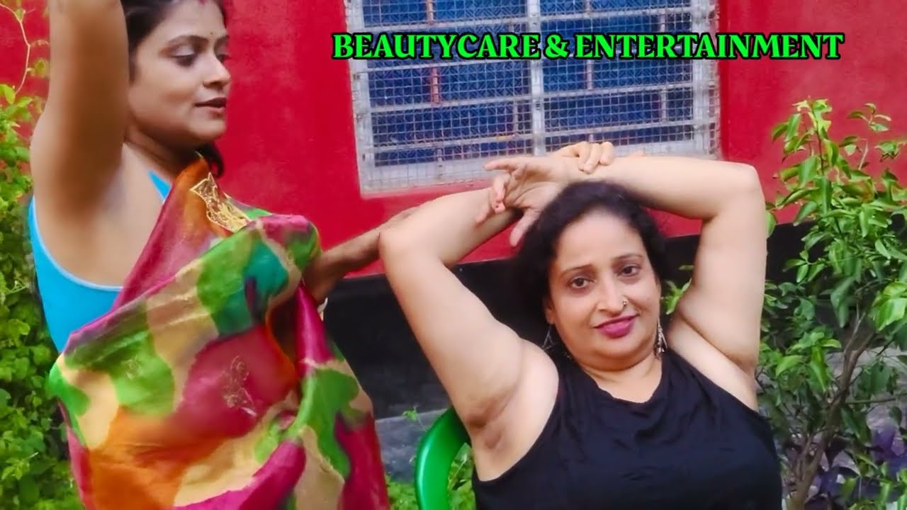 Underarm hair shaving for getting brighten armpits easily! Watch step ...