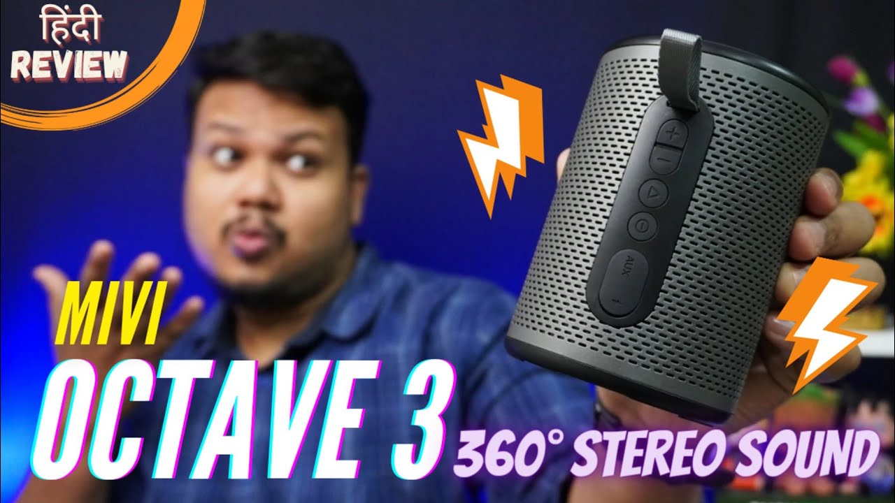 Mivi Octave 3 Bluetooth Speaker Unboxing & Review ⚡ Best Bluetooth ...