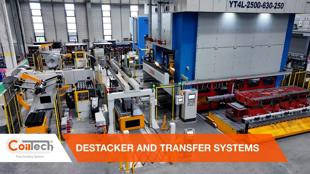COILTECH | Destacker and Transfer System With Coil Line | 3 Axis ...
