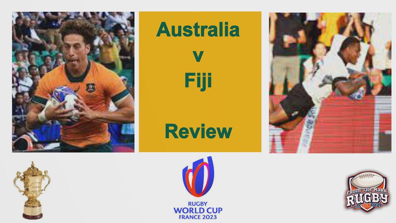 Australia v Fiji Rugby World Cup Pool C Review 2023 - YouTube