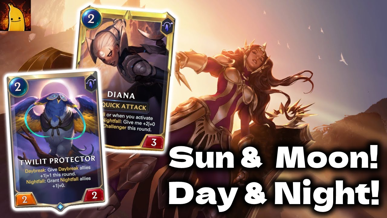 The Sun And Moon Are Unstoppable Leona Diana Legends Of Runeterra 7703