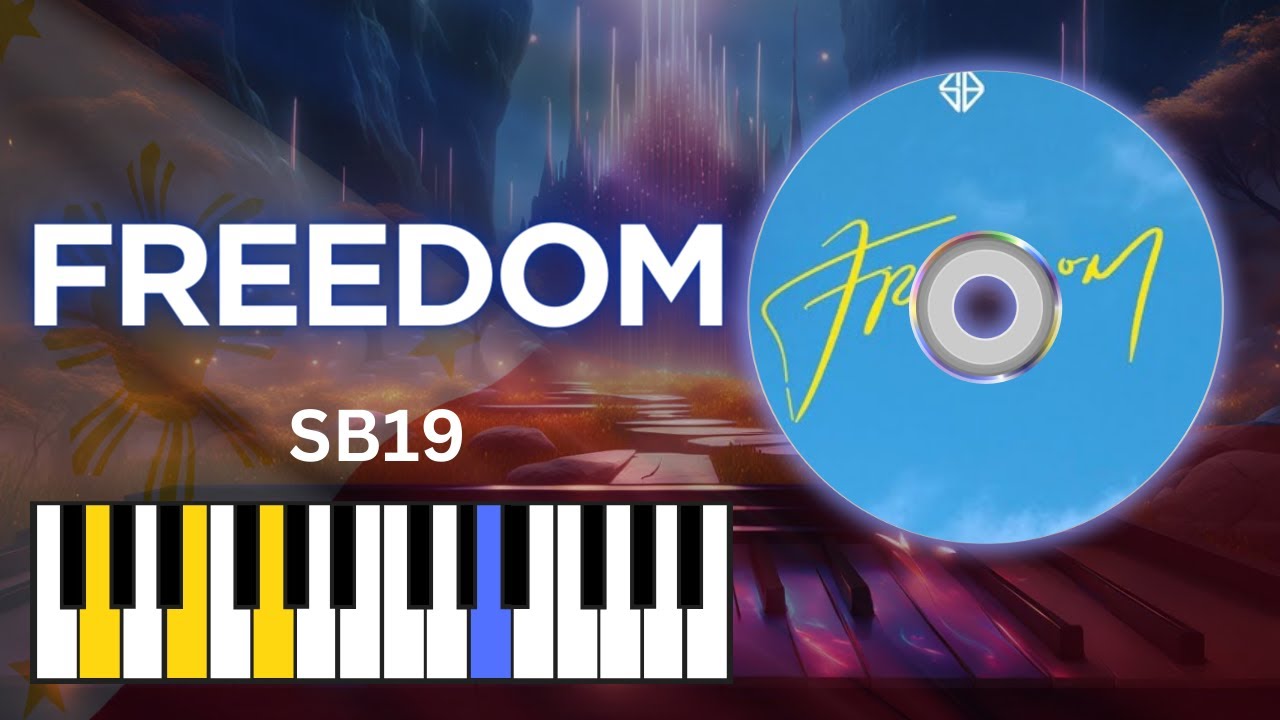 Freedom - SB19 | Chords Piano Tutorial #sb19 - YouTube