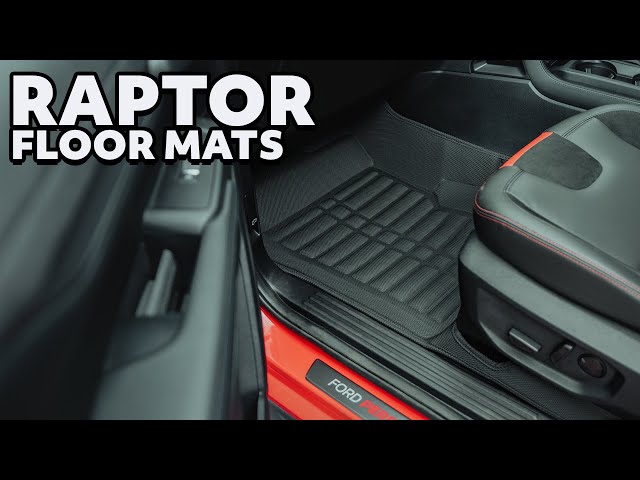 2023 Ford Ranger Raptor 3D Ulti-Mat Deep Tray Floor Mats, 57% OFF