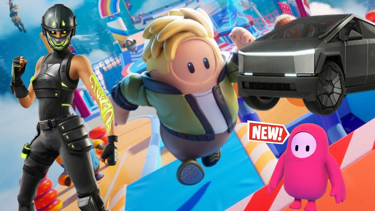 Fall Guys In Fortnite?!?! - YouTube